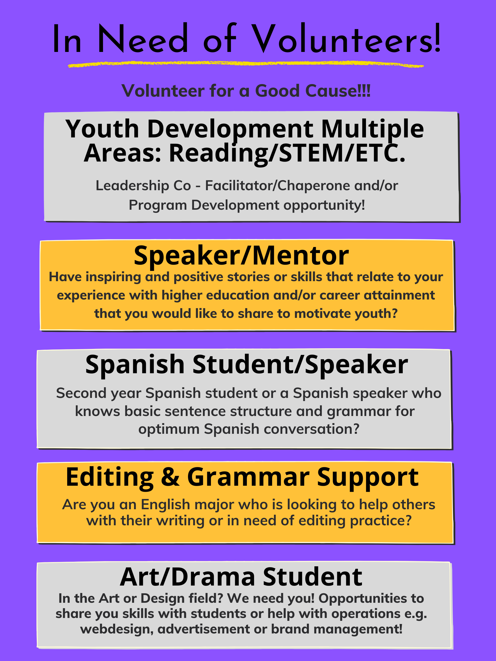 Support Us – Key 2 Success: